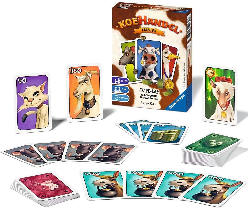 Ravensburger Card games Cow Trade Master