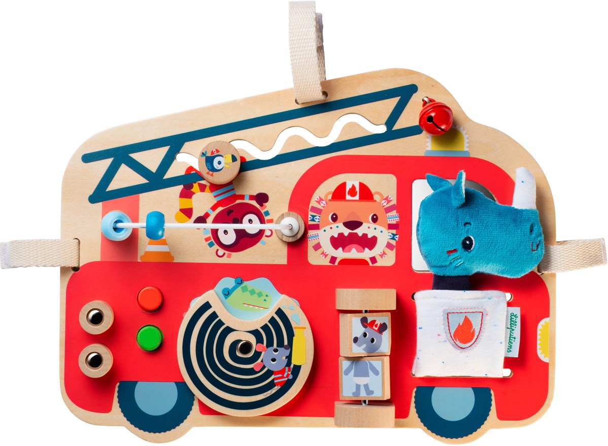 Lilliputiens Fire engine activities panel