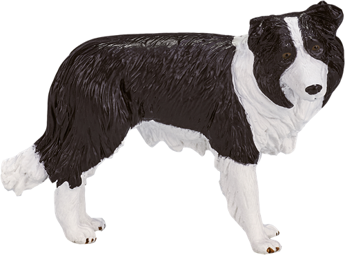 Mojo Pets toy Border Collie 387203