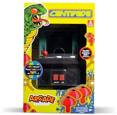 HANDHELD ELECTRONIC ARCADE GAME - CENTIPEDE Planet Happy ENG