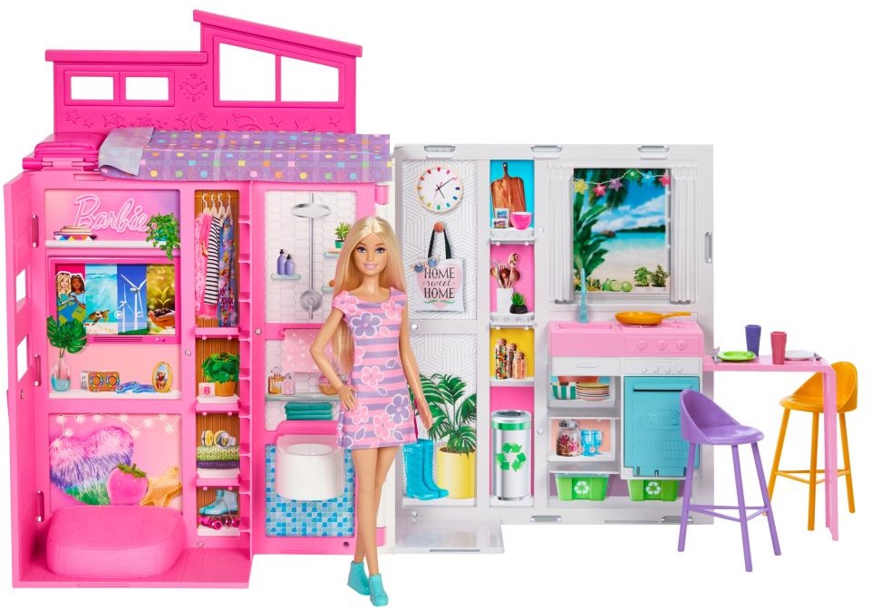 Barbie Entree House With Doll Planet Happy ENG