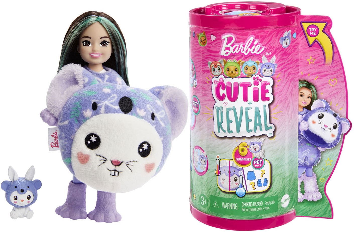 Barbie Chelsea Reveal Modepop - Koala Planet Happy ENG