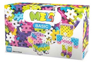 Meli Basic Roze Bouwblokken, 150dlg. Planet Happy ENG