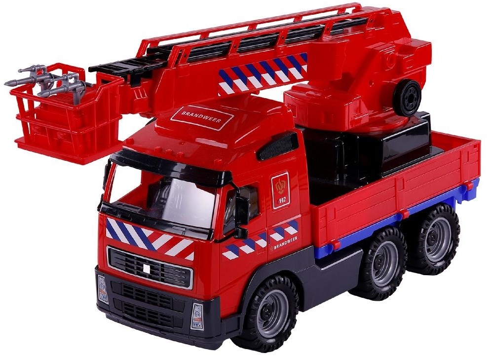 van der Meulen Fire Department Fire Truck Volvo 58.5cm