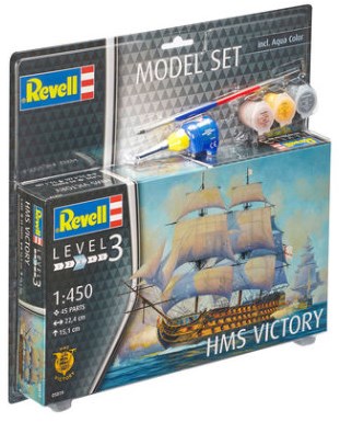 Revell Model Set - HMS Victory Planet Happy ENG