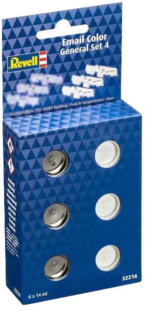 Revell enamel paint set model building matt glossy 6x14ml hobby Planet ...