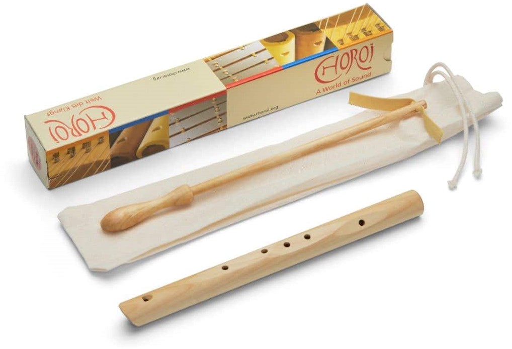 Choroi pentatonic flute maple 440 Hz - wooden musical instrument Planet ...