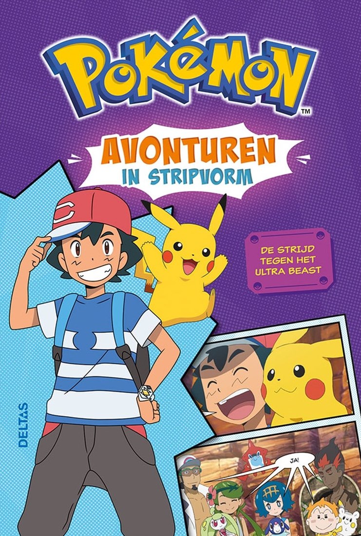 Deltas Pokémon comic adventure book - The battle against ultra beast ...