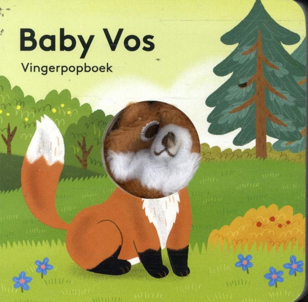 Vingerpopboekje: Baby vos 2+ Planet Happy ENG
