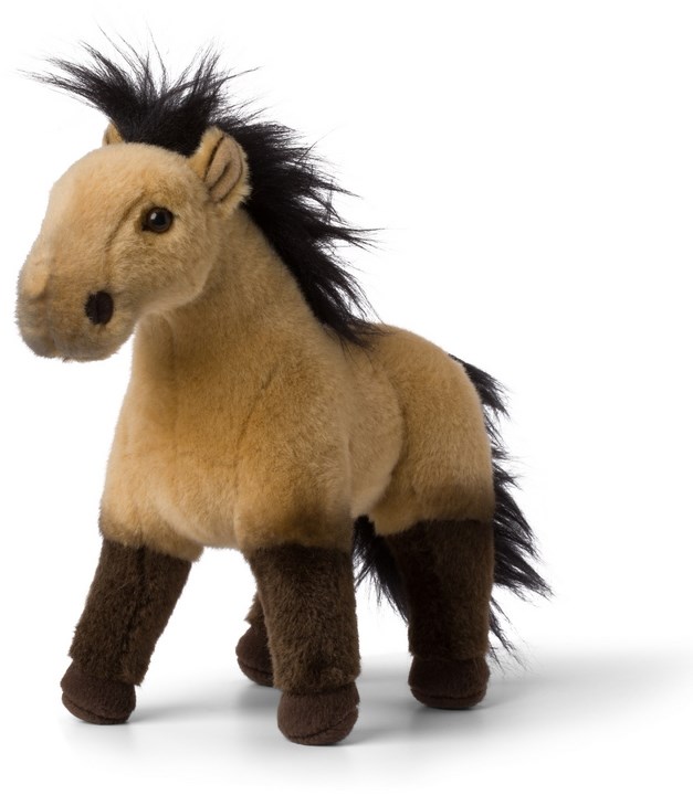 WWF plush horse beige - 20cm cuddly toy for kids Planet Happy ENG