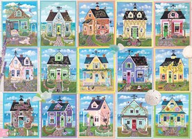 Cobble Hill Seaside Cottages - 1,000 pieces Planet Happy ENG