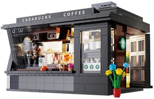 CADA - Batiments - Café - 768pcs Planet Happy ENG