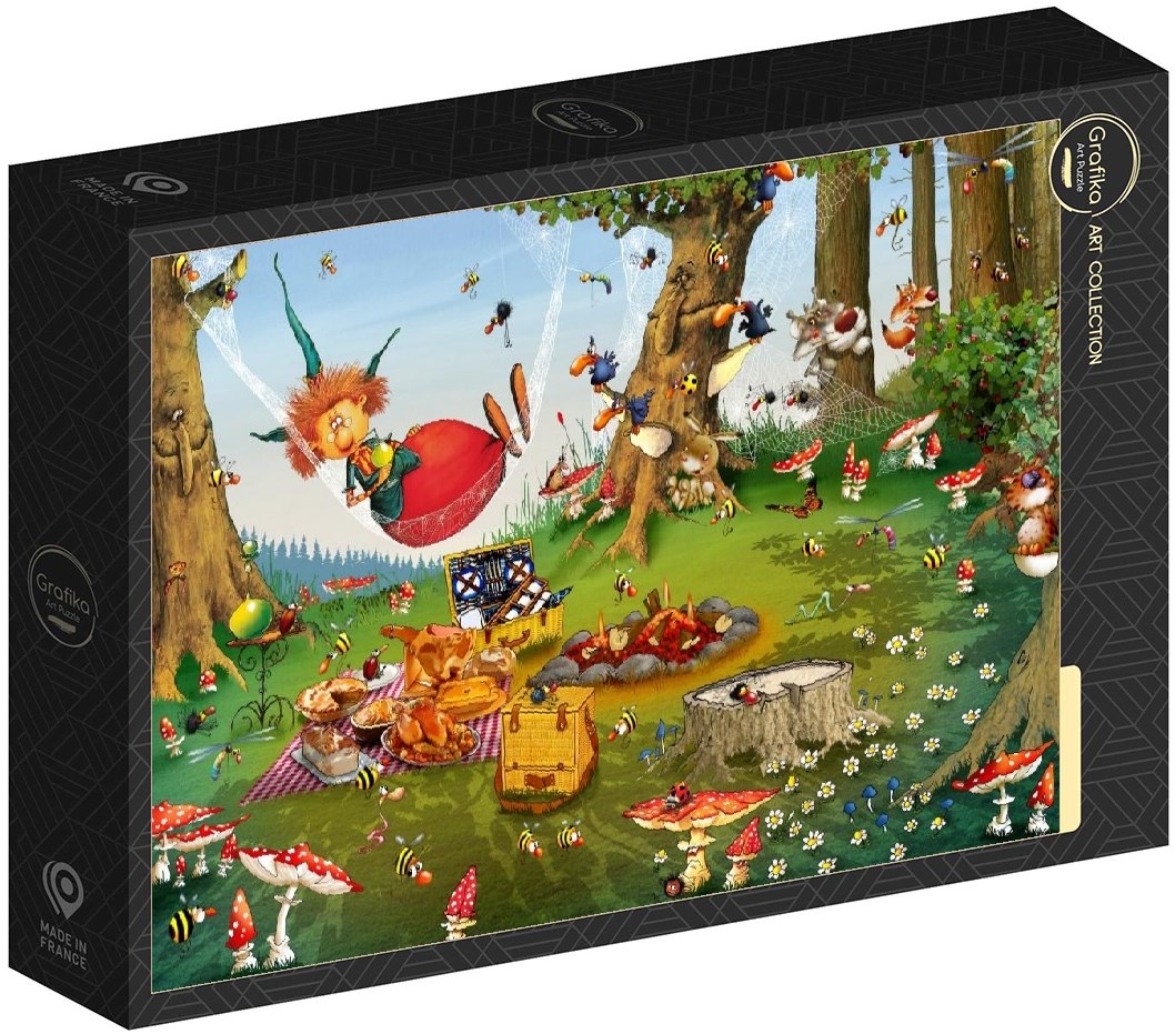 Grafika François Ruyer - Witch - 1,000 pieces Planet Happy ENG