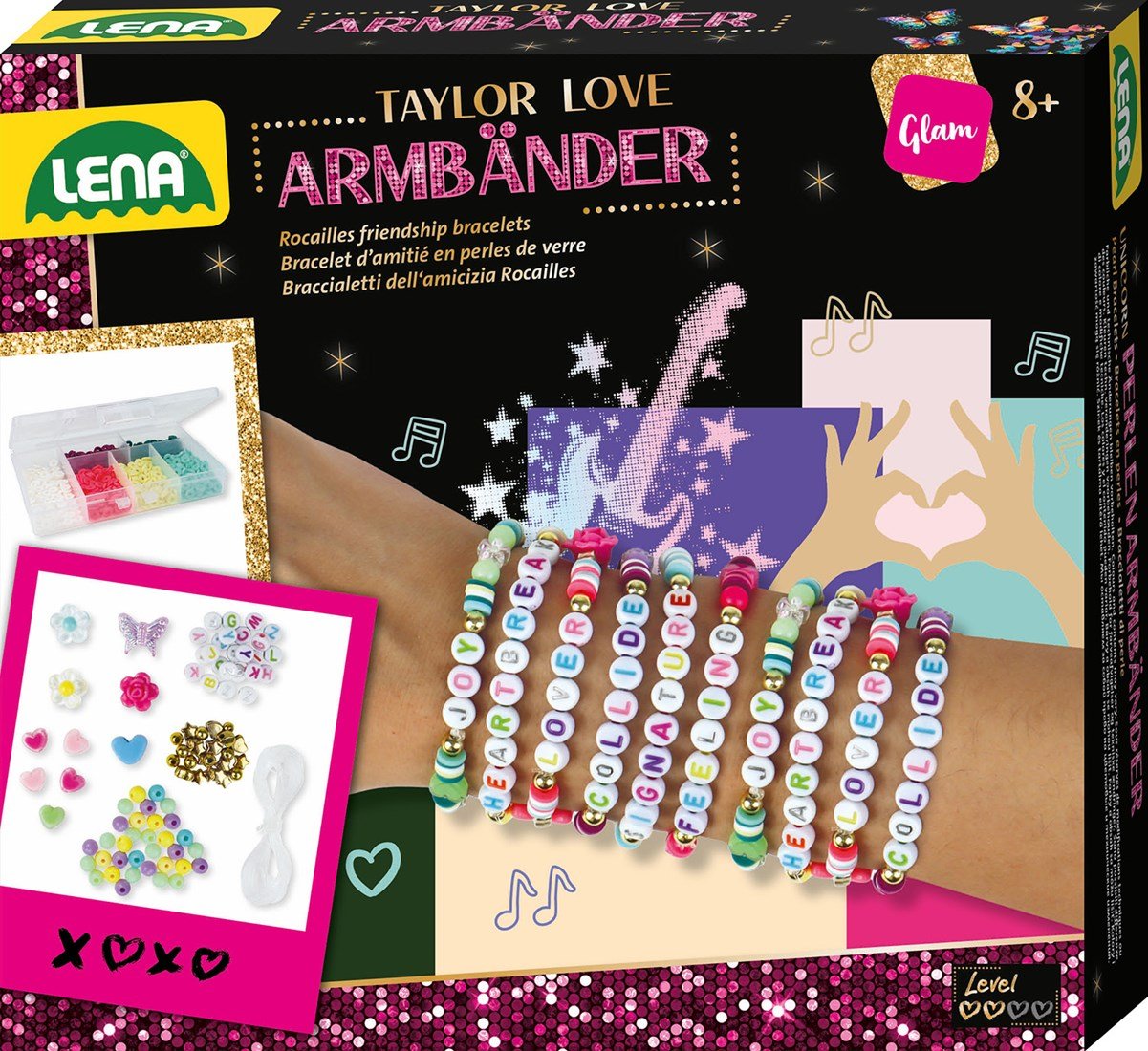 Lena Lena Taylor Love Vriendschap Armbanden Planet Happy ENG