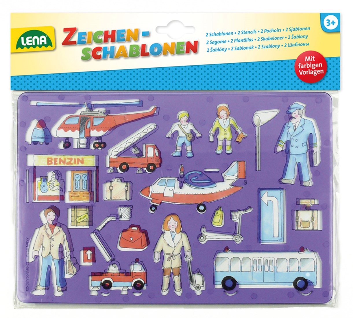 Lena Lena Drawing Templates Vehicles and People