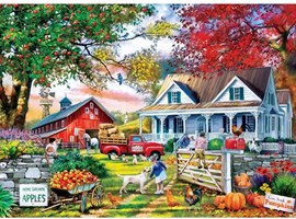 Master Pieces Art Gallery - Apple Tree Farm - 1,000 pieces Planet Happy ENG