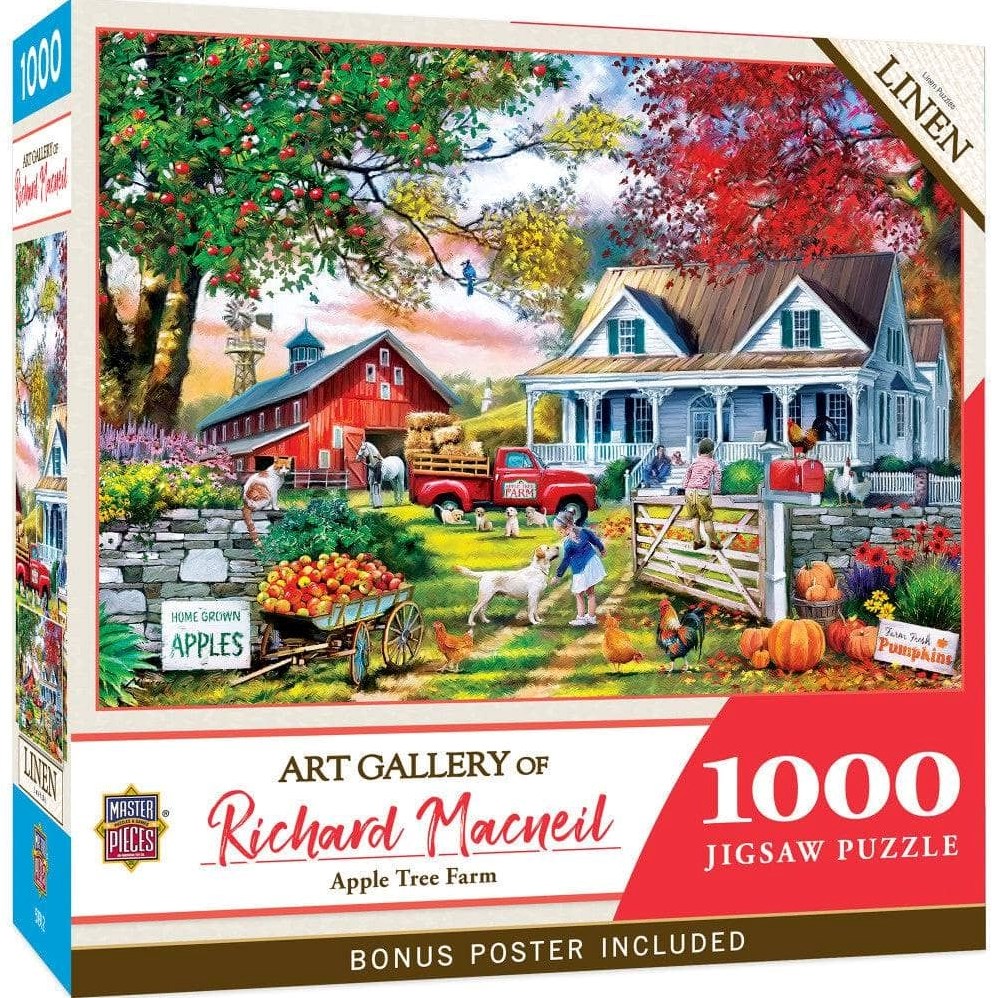 Master Pieces Art Gallery - Apple Tree Farm - 1,000 pieces Planet Happy ENG