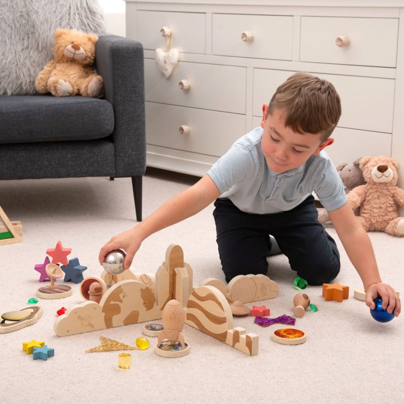 tickit Space Discovery Dividers Planet Happy ENG