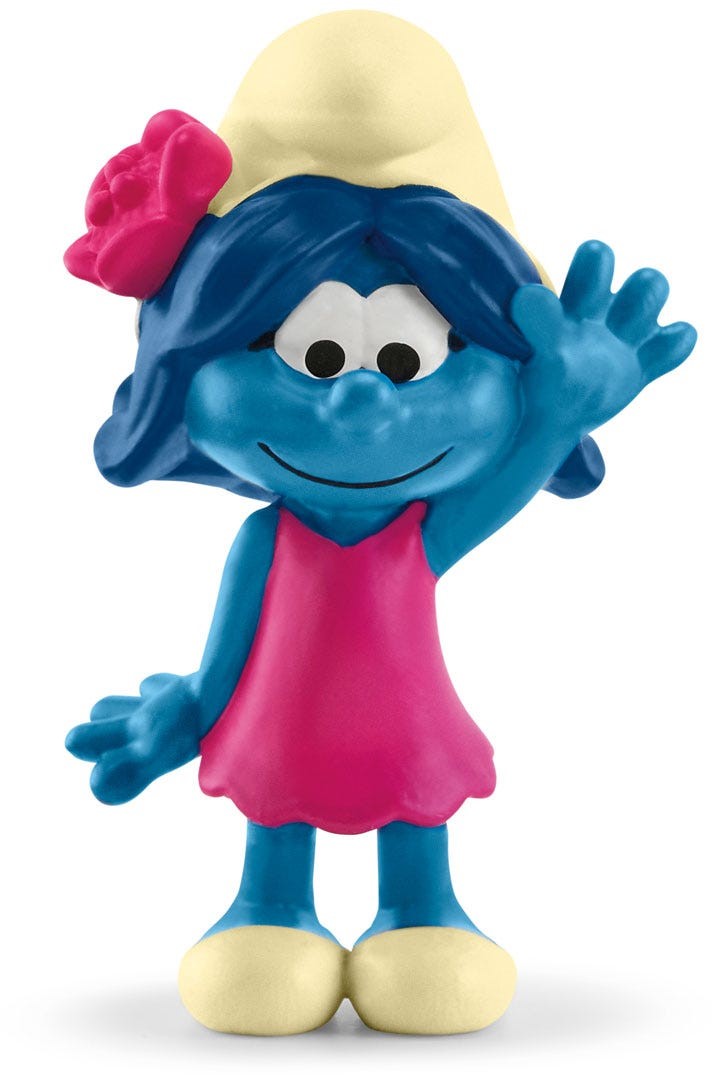 Smurf toys uk store
