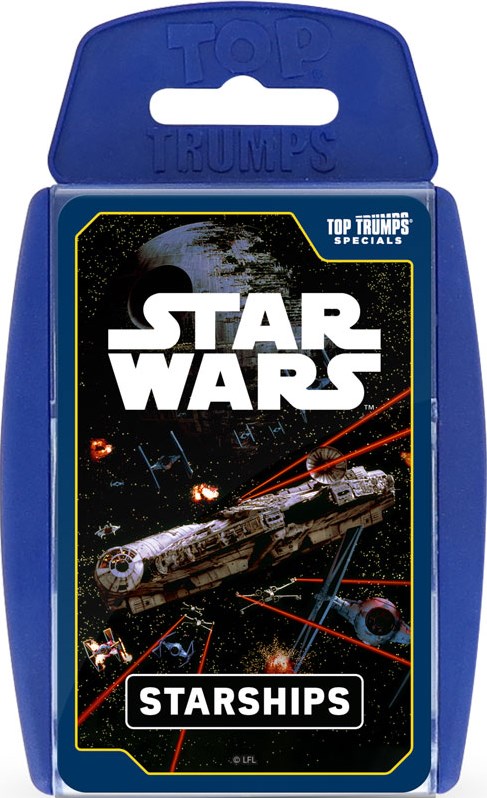 TOP TRUMPS STAR WARS STARSHIPS Planet Happy ENG
